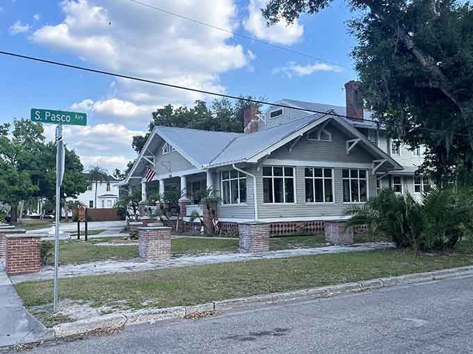 This classic Craftsman bungalow on South Pasco Avenue has the kind of deep porch and generous windows that make you want to move right in.