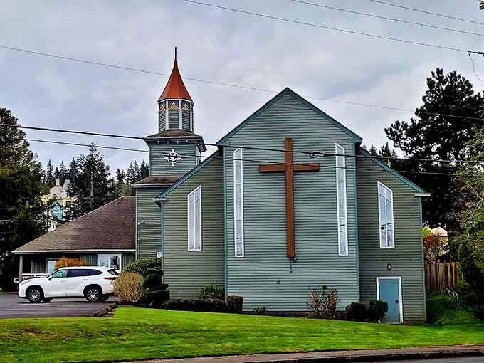 Bethany Lutheran Church adds character to neighborhoods where architectural diversity tells the community's evolving story beautifully.