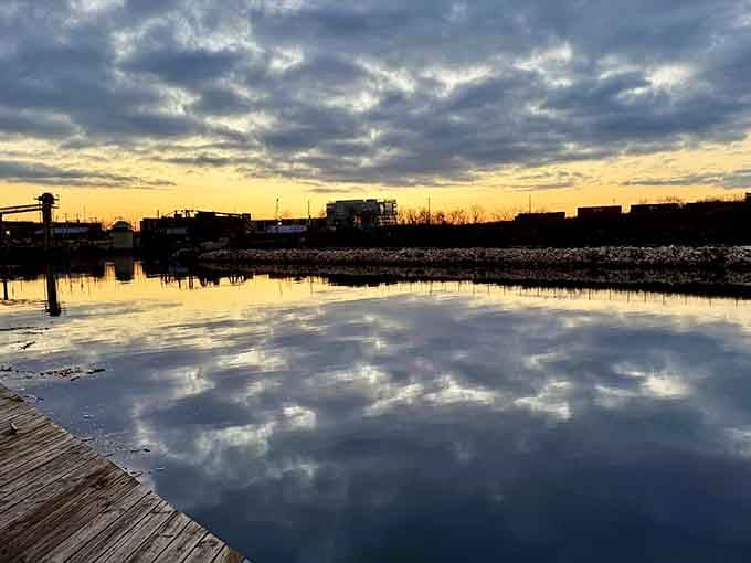 When the sky turns gold over the water, you'll understand why regulars never want to leave.