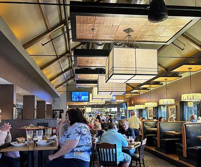 A full, happy dining room on any given afternoon is the most honest review a restaurant can ever receive.