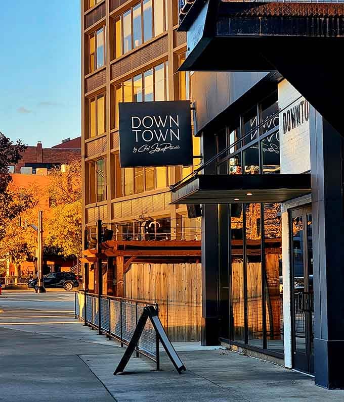 Downtown by Chef Jay Pisculli brings serious culinary ambition to a city that's clearly ready for it.
