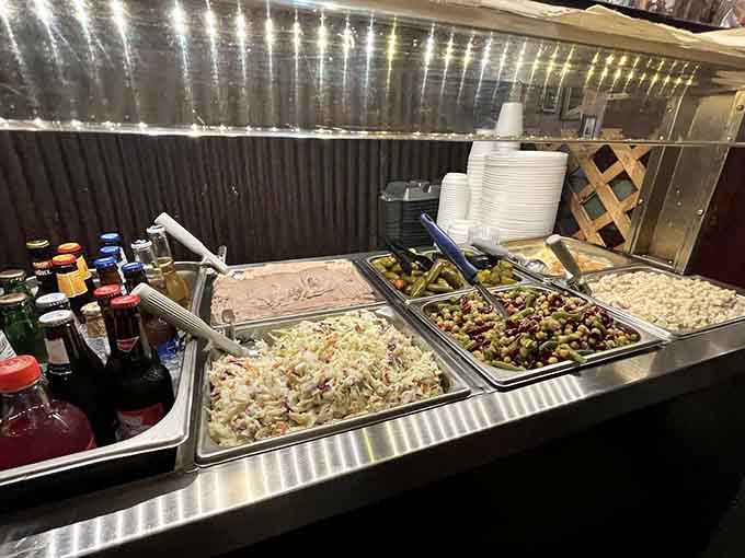 A sides spread that proves the supporting cast at Black's is just as serious as the headliners on the menu.