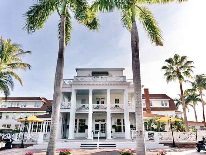The Gasparilla Inn stands as a testament to when elegance meant columns, not chrome and glass towers.