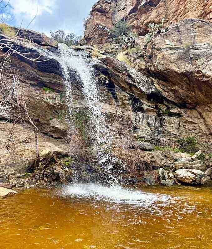 Fresh water tumbling over ancient stone creates that soothing soundtrack that makes all your daily worries seem wonderfully insignificant.
