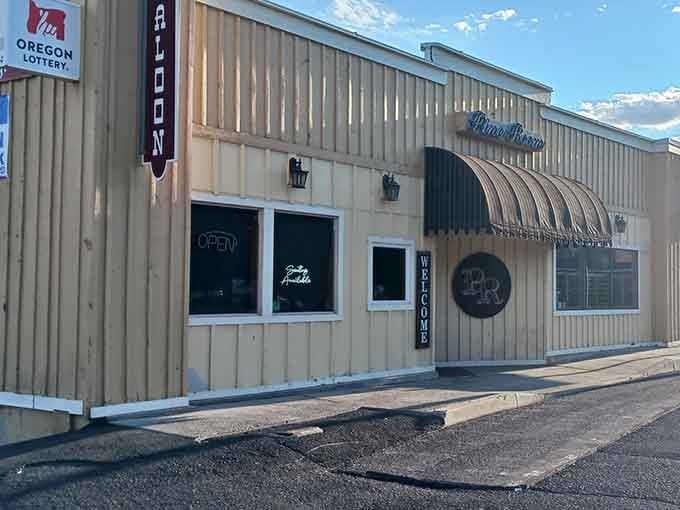The Pine Room, a local gathering spot with a welcoming vibe that says "pull up a chair and relax."