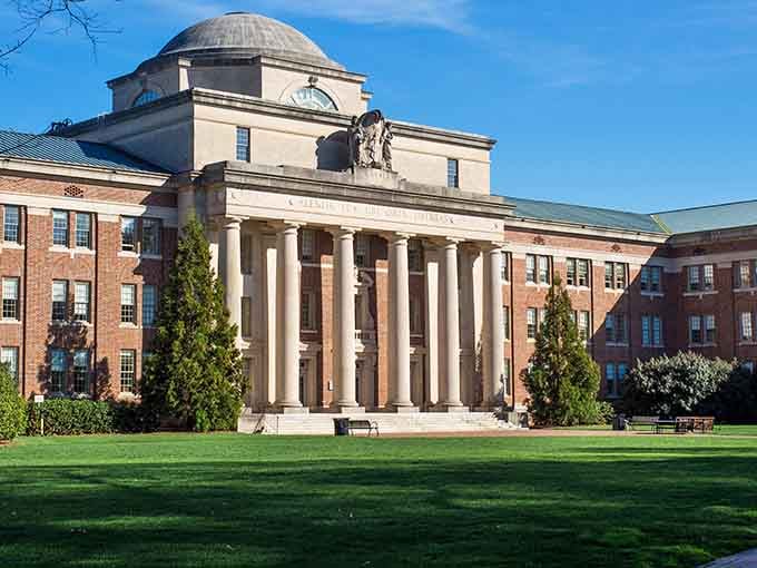 That dome, those columns, that lawn &mdash; Davidson College looks like wisdom has a permanent address here.