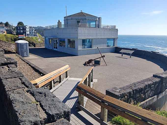 The Whale Watching Center sits right on the seawall, putting you front row for one of nature's greatest shows.