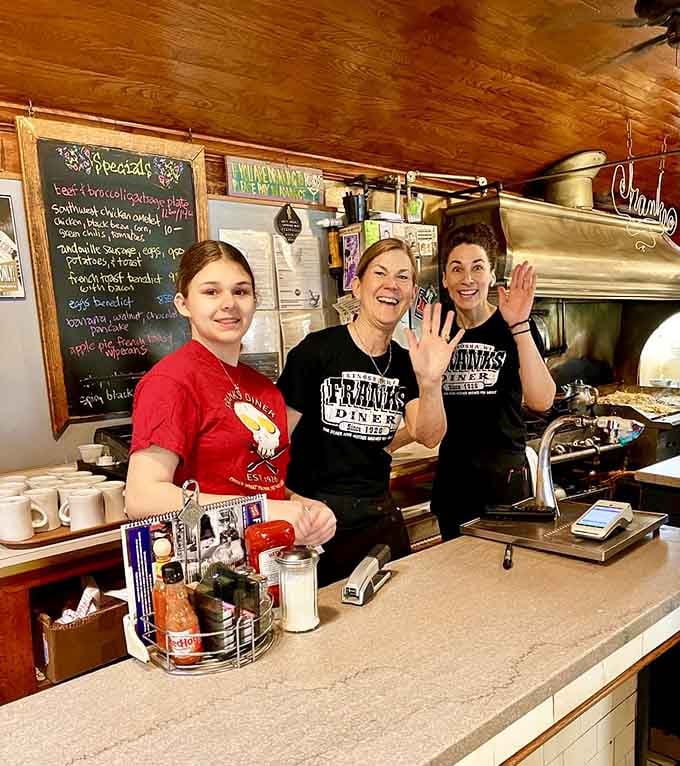 The smiling faces behind the counter are what turn a great meal into a memorable dining experience.