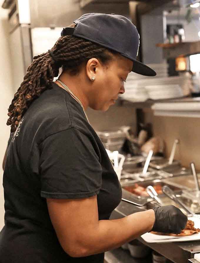 Every great dish starts here, with focused hands and genuine care behind the line.