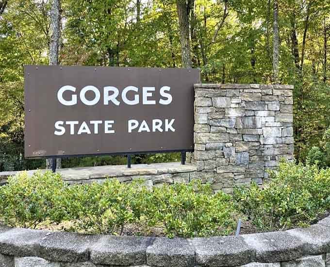 That sign isn't just marking a park entrance. It's marking the beginning of something genuinely unforgettable.