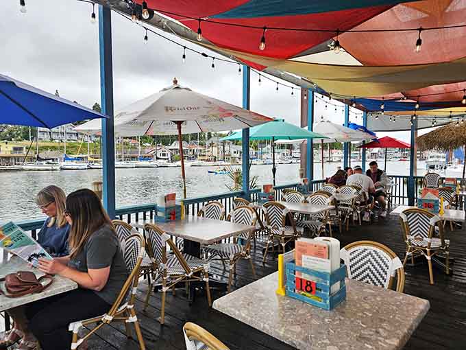Open water, open skies, and a table with your name on it. Oregon doesn't get better than this.