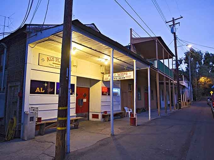 When the sun goes down, Al the Wop's lights up like a beacon for anyone who appreciates a good story with their drink.