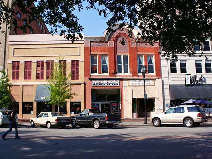 Cherry Street's mix of local businesses gives Macon that rare quality of a place with real personality.