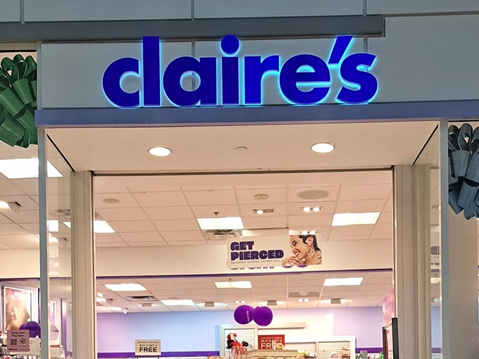 Claire's still holds court for the younger set, proving some mall traditions never go out of style.