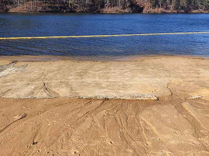 Fresh sand, cool water just steps away, and the unmistakable feeling that today is going to be a good day.