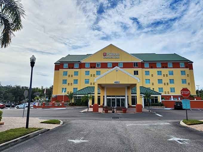 Hilton Garden Inn provides comfortable accommodations for visitors discovering why locals never want to leave this hidden gem.