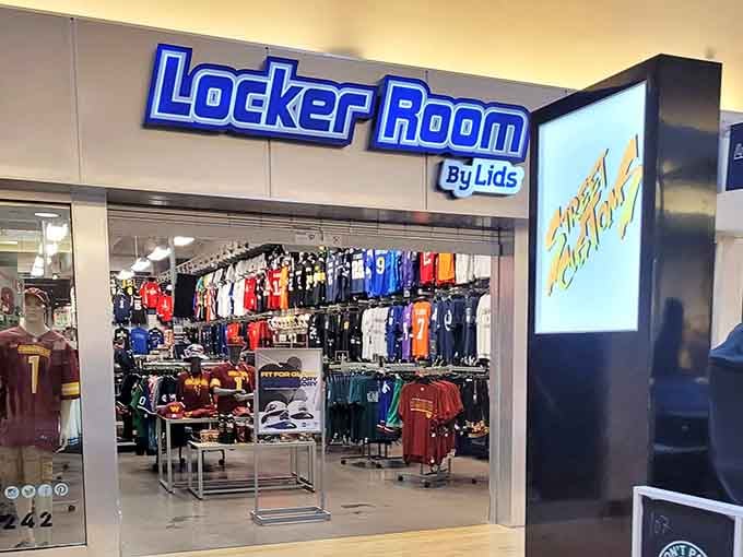 Locker Room By Lids stocks enough team gear to outfit your entire fantasy football league properly.