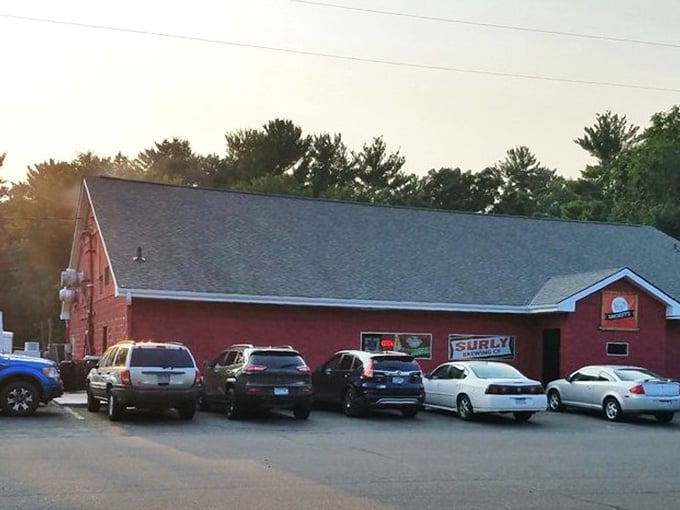 When the parking lot fills up at golden hour, you know something good is happening inside.