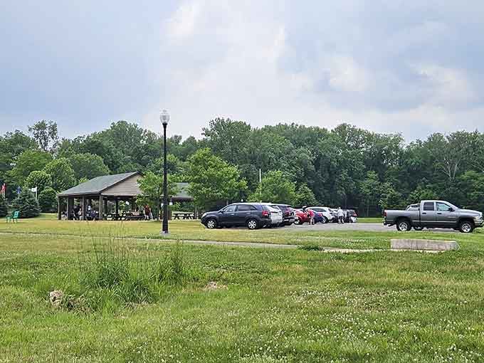 Parking that's actually convenient means more time enjoying the park and less time circling like a vulture.