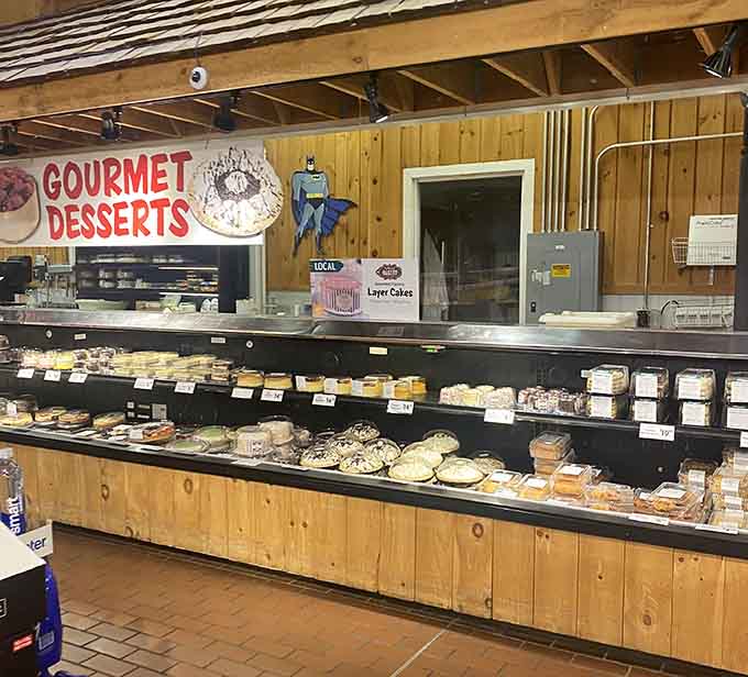 The gourmet desserts counter at Stew Leonard's is where willpower goes to retire permanently and without any regrets whatsoever.