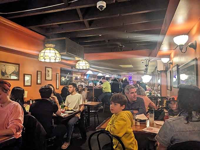 A full house, happy faces, and burgers all around, this is what a restaurant looks like when the community truly claims it as their own.