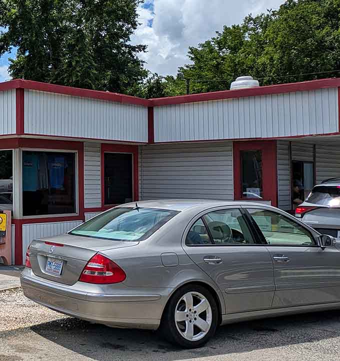 Even from the drive-thru side, Al's Diner in Pittsboro looks like exactly the kind of place your morning needs.