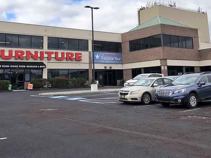 Easy to find, easy to park, and absolutely impossible to forget once you've stepped through those doors.