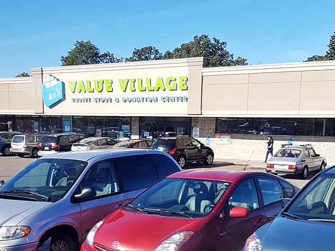 A packed parking lot on a sunny day means one thing: everybody already knows about this place except you.