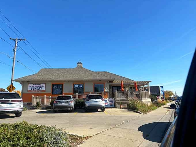 From the outside, it looks modest and quiet, but don't let that fool you one bit.