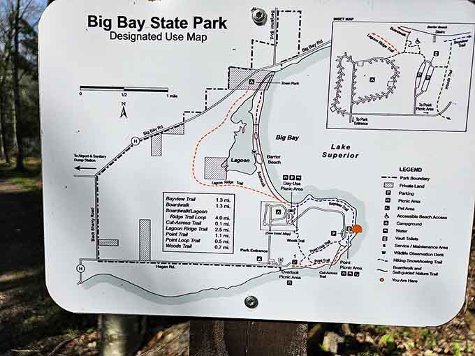 The park map tells you where to go. Your instincts will tell you to stay much longer than planned.