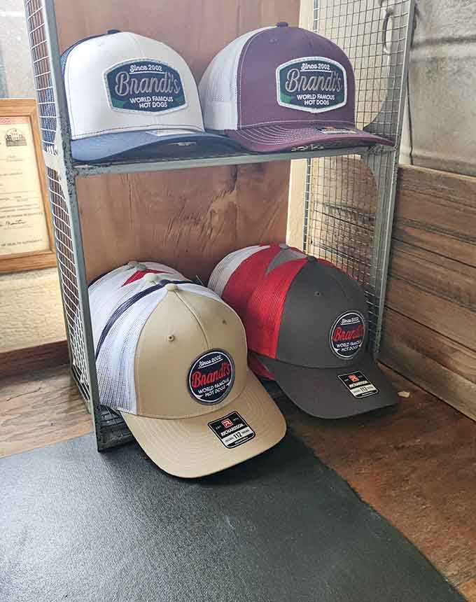 When a hot dog joint earns its own branded hats, you know the reputation has officially taken on a life of its own.