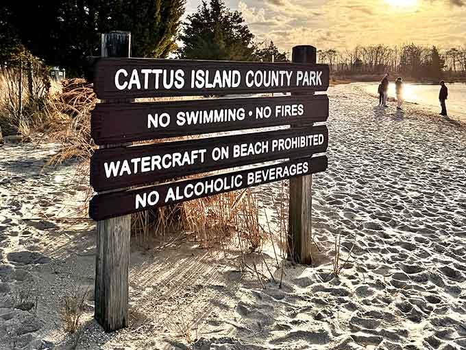 Park rules keeping things peaceful and natural, because some places are worth preserving exactly as they are.