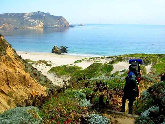 Backpackers heading to beaches where their footprints might be the only ones for days, pure magic really.
