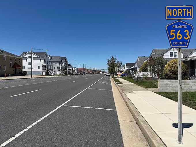 Wide-open stretches through Atlantic County where the road invites you to relax and enjoy the ride.