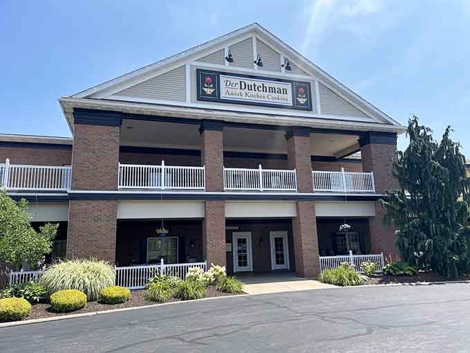 The welcoming exterior that promises everything your appetite has been dreaming about all week long.
