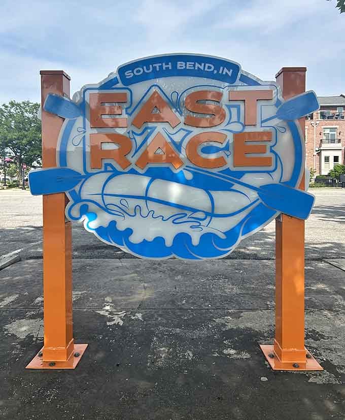 This sign isn't just a landmark. It's a promise that South Bend delivers something genuinely worth the drive.