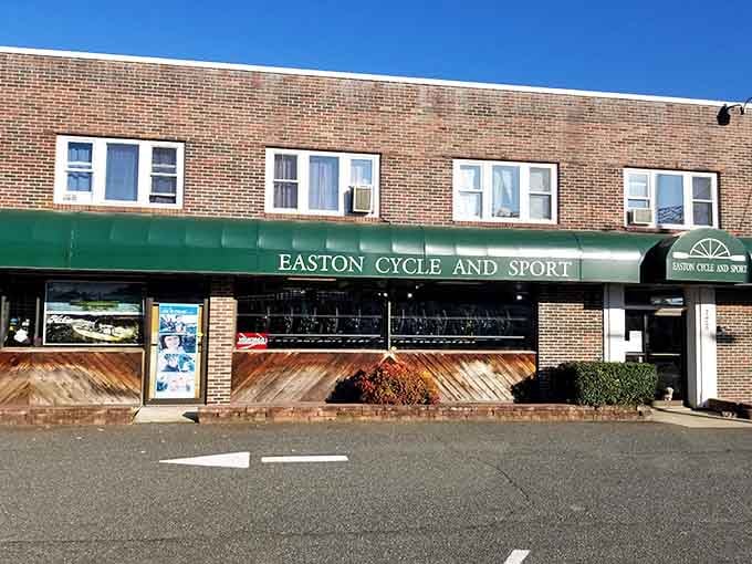 Easton Cycle and Sport keeps the community rolling, because this town is best explored at a leisurely pace.