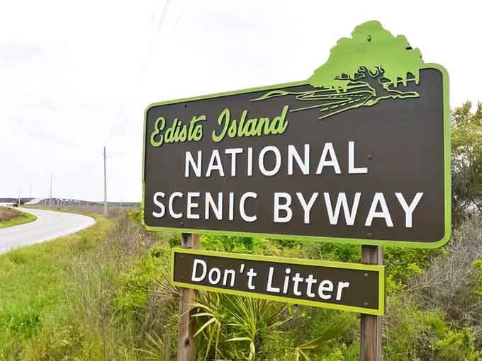 Even the signage here gets it right: enjoy the beauty, but leave it better than you found it.