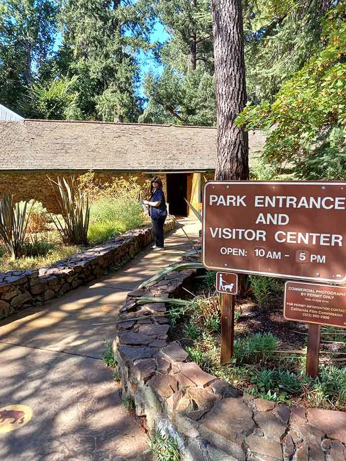 Your adventure starts right here. The visitor center is friendly, informative, and blessedly air-conditioned in summer.