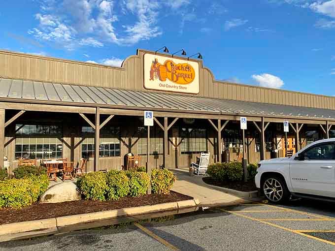 Cracker Barrel in Emporia is comfort food and comfort shopping rolled into one very satisfying stop off I-95.