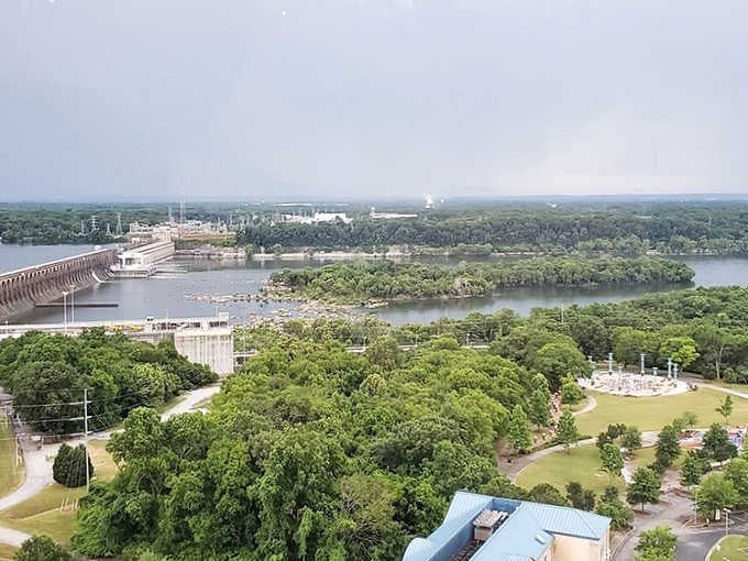 From up high, Florence and Wilson Dam reveal just how much green, water, and wide-open space this city quietly holds.