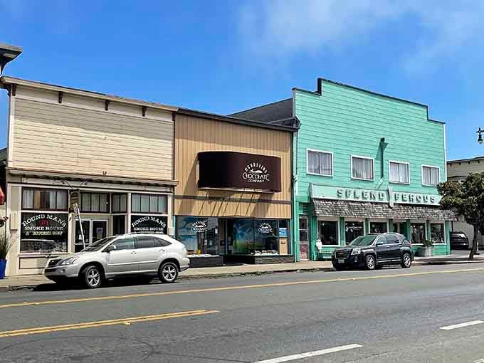 A chocolate shop, a smokehouse, and a boutique walk into a California coastal town. Fort Bragg's Main Street is the punchline worth driving for.