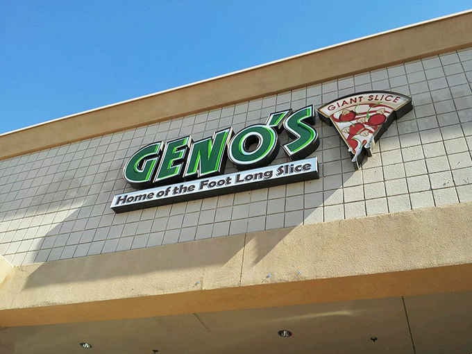 Home of the Foot Long Slice isn't just a tagline. Under that Arizona sky, it's practically a sacred commitment.