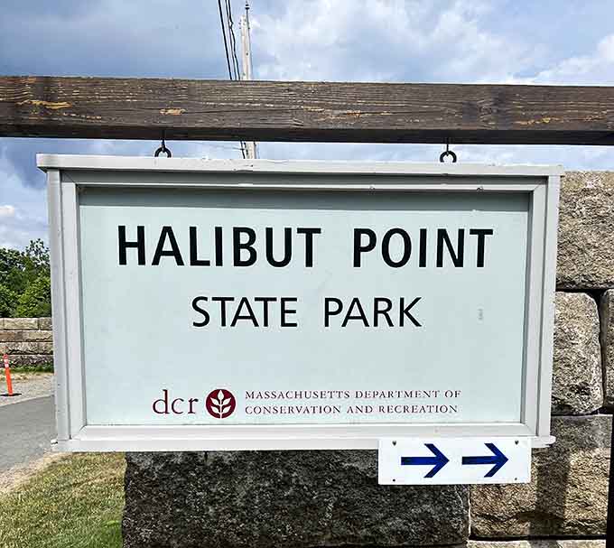The official welcome sign promises adventures ahead, your gateway to discovering why this rocky point has captivated visitors for generations.