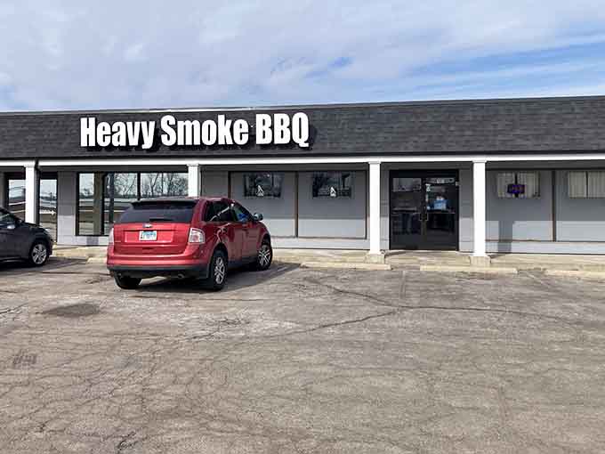 From the outside, it looks modest, but inside awaits some of the most award-winning barbecue around.