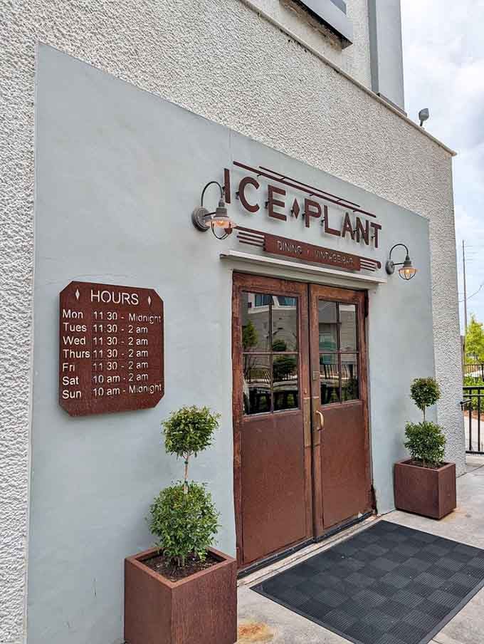 Rusty doors, neatly trimmed topiaries, and hours that run until 2 a.m., because great bars should never rush you out.