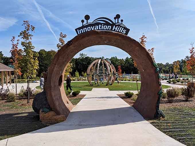 Walk through this archway and enter a world where every child belongs and every family matters.
