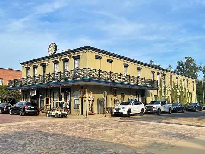 The Jefferson Palace Hotel sits on the corner of downtown like it owns the place, because honestly, it kind of does.