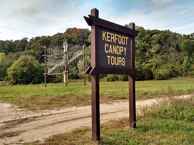 The sign that marks the beginning of the best decision you'll make all weekend.