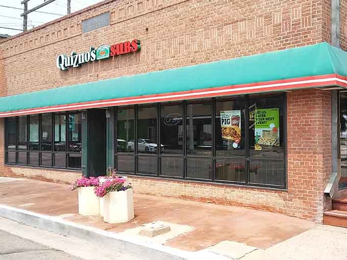 Even Quiznos fits right into Lamar's easygoing downtown. Familiar faces, friendly streets, no rush anywhere.